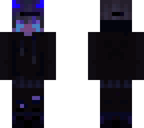 Glowing demon | Minecraft Skin
