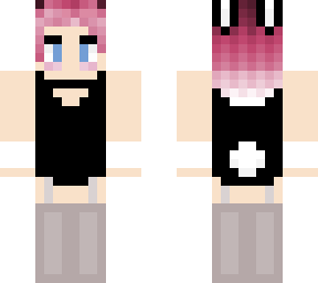 Kiki bunny fit w/ blush | Minecraft Skin