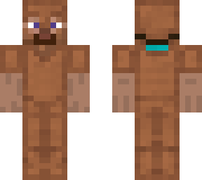 Steve in Programmer art leather | Minecraft Skin