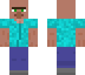 Villager Steve V2 | Minecraft Skin