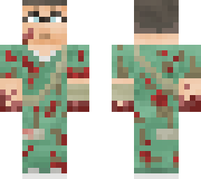 Bloodied Daniel Lamb | Minecraft Skin