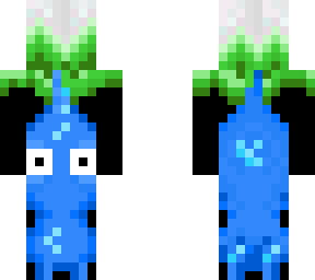 Blue Pikmin | Minecraft Skin