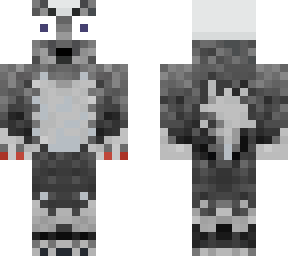 gray wolf | Minecraft Skins