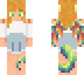 dragon girl | Minecraft Skins