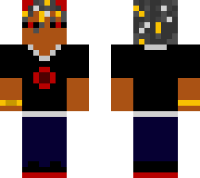 Ghost Vox Human form | Minecraft Skin