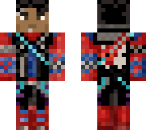 Hobie Brown Spider Punk unmasked Across the Spiderverse | Minecraft Skin