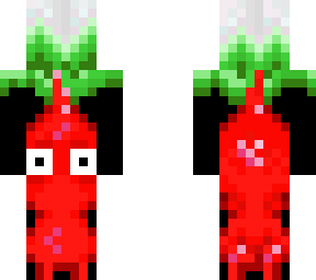 Red Pikmin V2 | Minecraft Skin