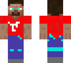 red steve | Minecraft Skins