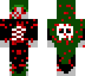 Warning blood in sight | Minecraft Skin