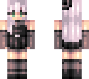 White hair witch edit | Minecraft Skin