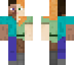 Alex And Steve | Minecraft Skin
