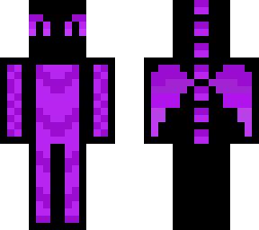 black and purple | Minecraft Skins