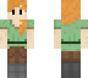 Black plasma studios Alex skin | Minecraft Skin