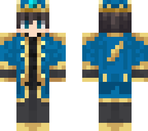 blue prince | Minecraft Skin