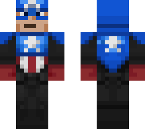 Captain America (Bucky Barnes) - Xbox 360 Marvel Avengers | Minecraft Skin