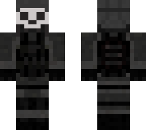 ghost call of duty | Minecraft Skins