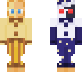 Mermaid sundrop & moondrop | Minecraft Skin