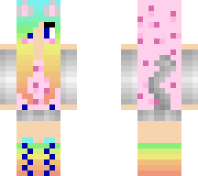 rainbow cat | Minecraft Skins