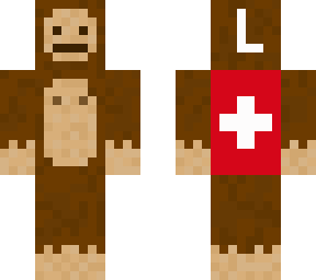 Swiss Monkey (Edited) | Minecraft Skin