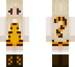 tigger girl | Minecraft Skin