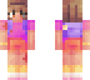 V.2 Horror Dora | Minecraft Skin