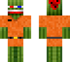 Basher Orange Jumpsuit | Minecraft Skin