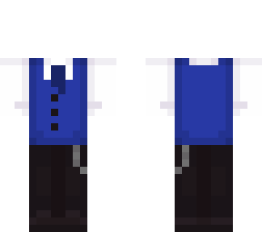 Blue Tux | Minecraft Skin