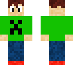 boy with minecraft shirt | Minecraft Skins