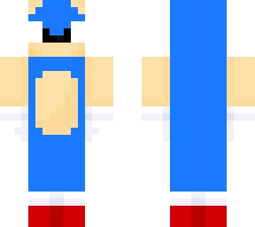 Classic Sonic | Minecraft Skin