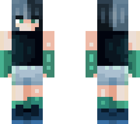 cyber girl | Minecraft Skins