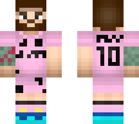 messi inter miami | Minecraft Skins