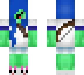 Moonkase emerald skin | Minecraft Skin
