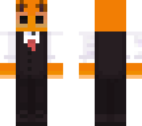 Orange Cat Suit | Minecraft Skin
