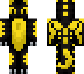 yellow dragon | Minecraft Skin