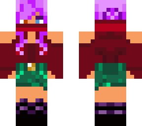 Aphmau and Zane Fusion Inspired Skin | Minecraft Skin