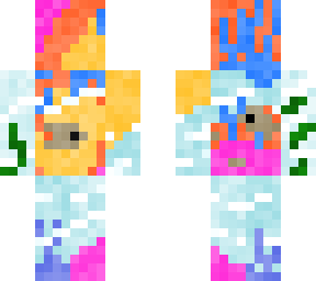 Coral Man | Minecraft Skin