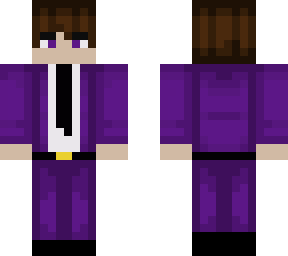 Full Purple Suit | Minecraft Skin