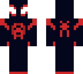 Into the Spiderverse Miles Morales Spider-Man | Minecraft Skin