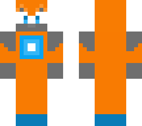 Inverted metal sonic | Minecraft Skin