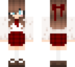 preppy school girl | Minecraft Skin