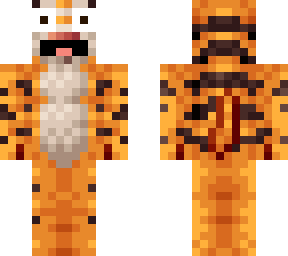 SUPER SCARED TIGGER | Minecraft Skin