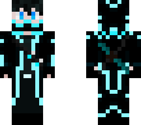 black cloak | Minecraft Skins