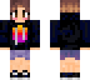 Synth Girl v4 | Minecraft Skin