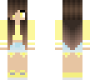 cute pastel yellow | Minecraft Skins