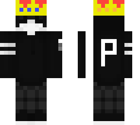 Asthethik con corona | Minecraft Skin