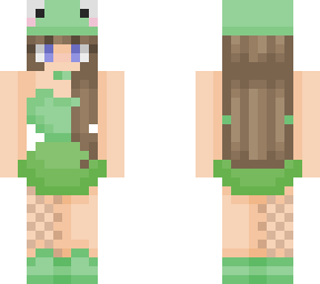 Froggie girl | Minecraft Skin