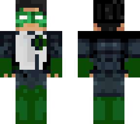 Green Lantern Kyle Rayner | Minecraft Skin