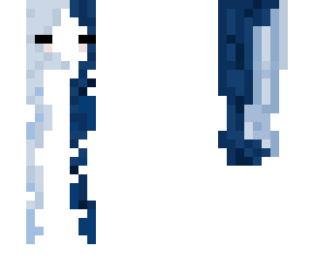 HB blue hair base | Minecraft Skin