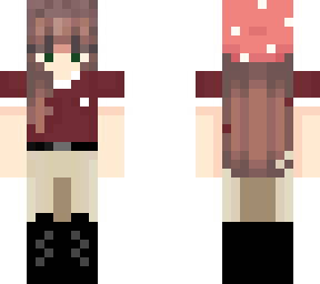 Kiwis skin with white piping | Minecraft Skin