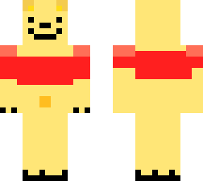 kubus puchatek | Minecraft Skin